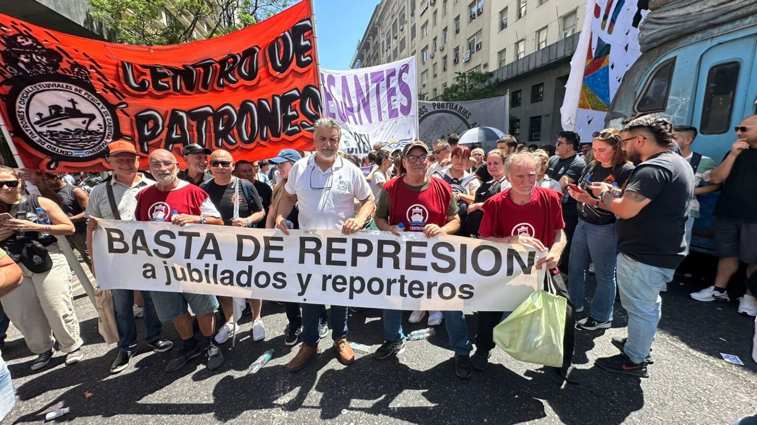 El Centro de Patrones se movilizó en defensa de los derechos laborales ...