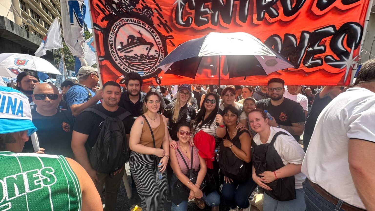 El Centro de Patrones se movilizó en defensa de los derechos laborales ...